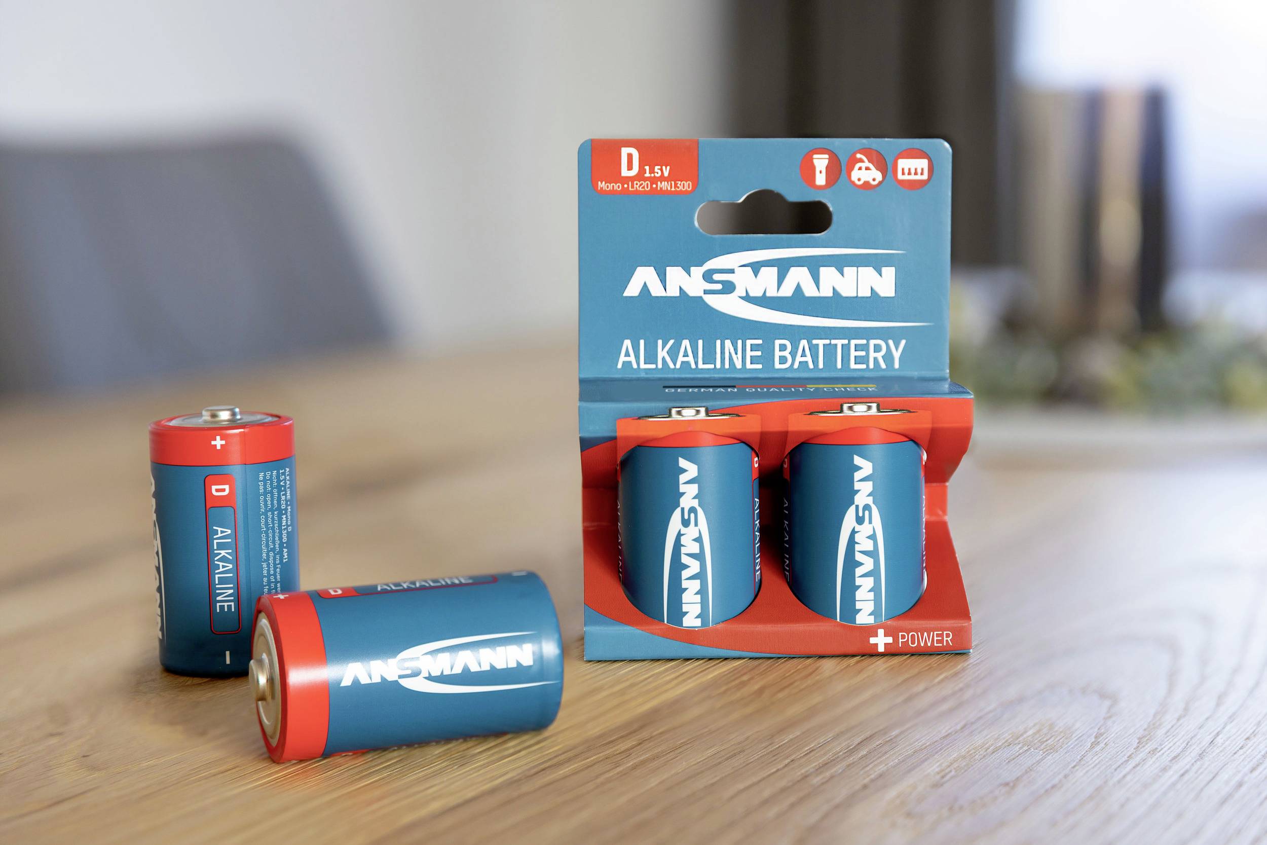 Ansmann LR20 Red-Line Mono (D)-Batterie Alkali-Mangan 1.5 V 2 St ...